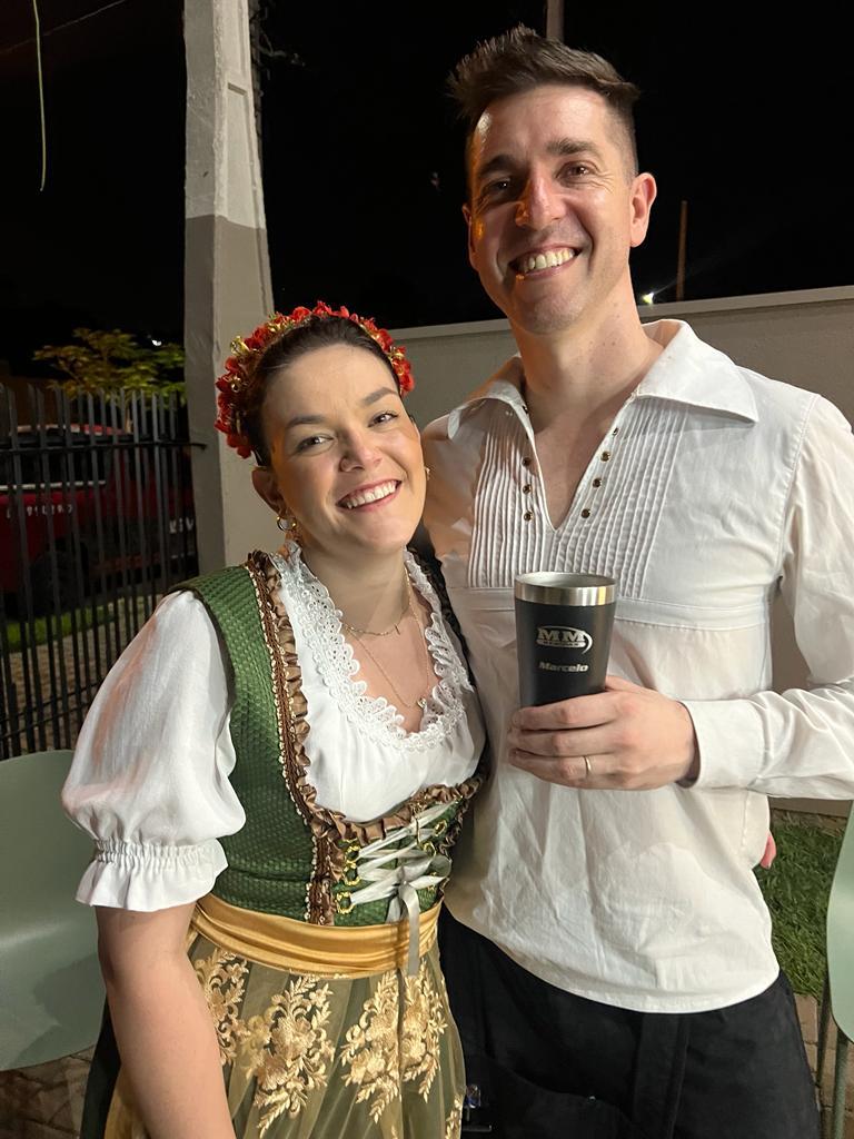 Marcelo e Luana Winter Weirich, o Casal Rei do Kerb de 2024 - Estância ...