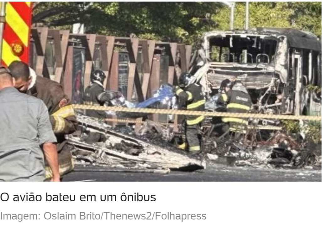 Avião de empresa de POA, King Air, cai em avenida na Barra Funda, Zona ...